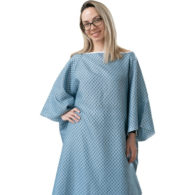 3 Pack - Oversized Hospital Gowns - 5XL Value Washable Hospital Robe ...