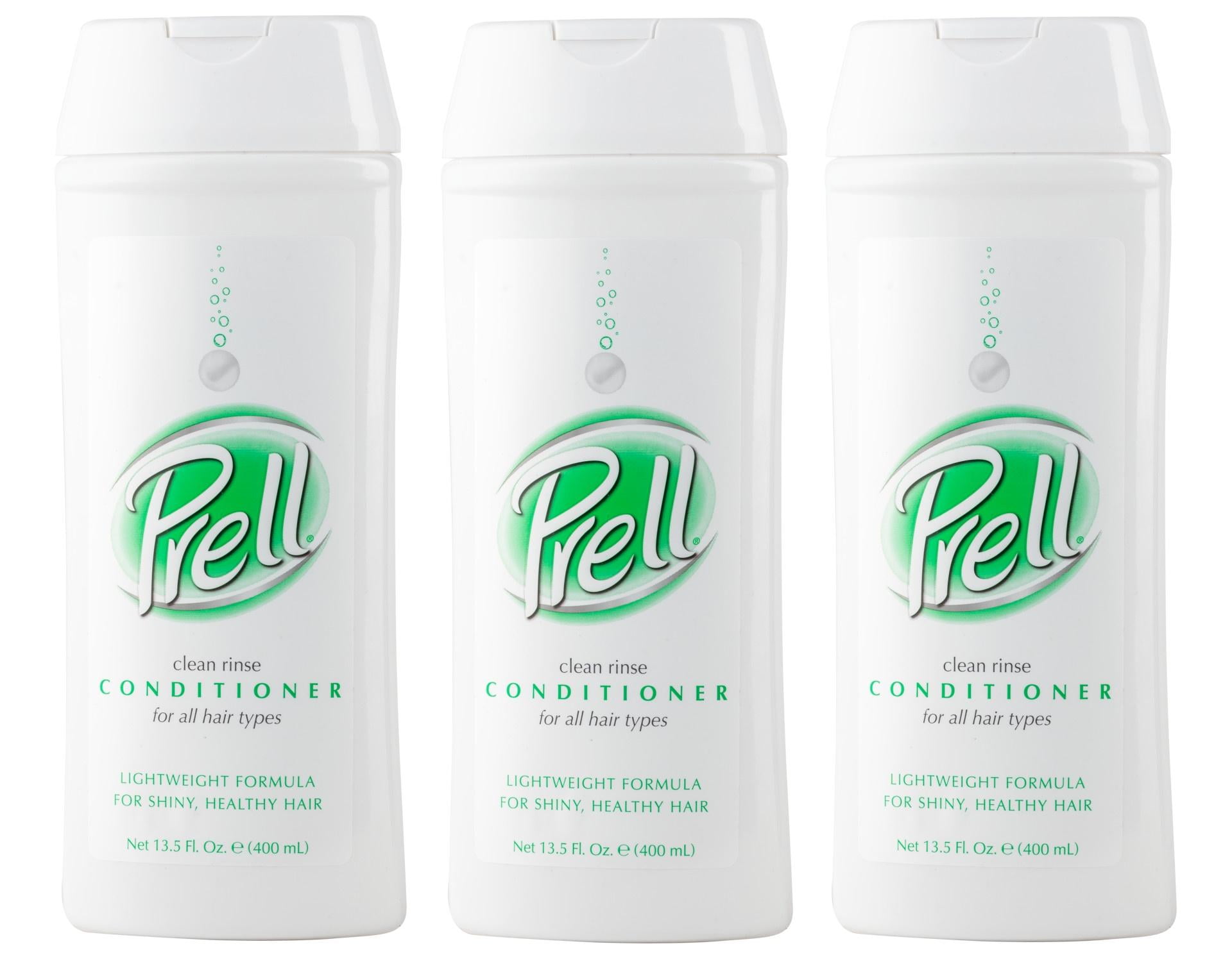 3 Pack - PRELL Moisturizing Clean Rinse Conditioner, 13.5 oz each ...