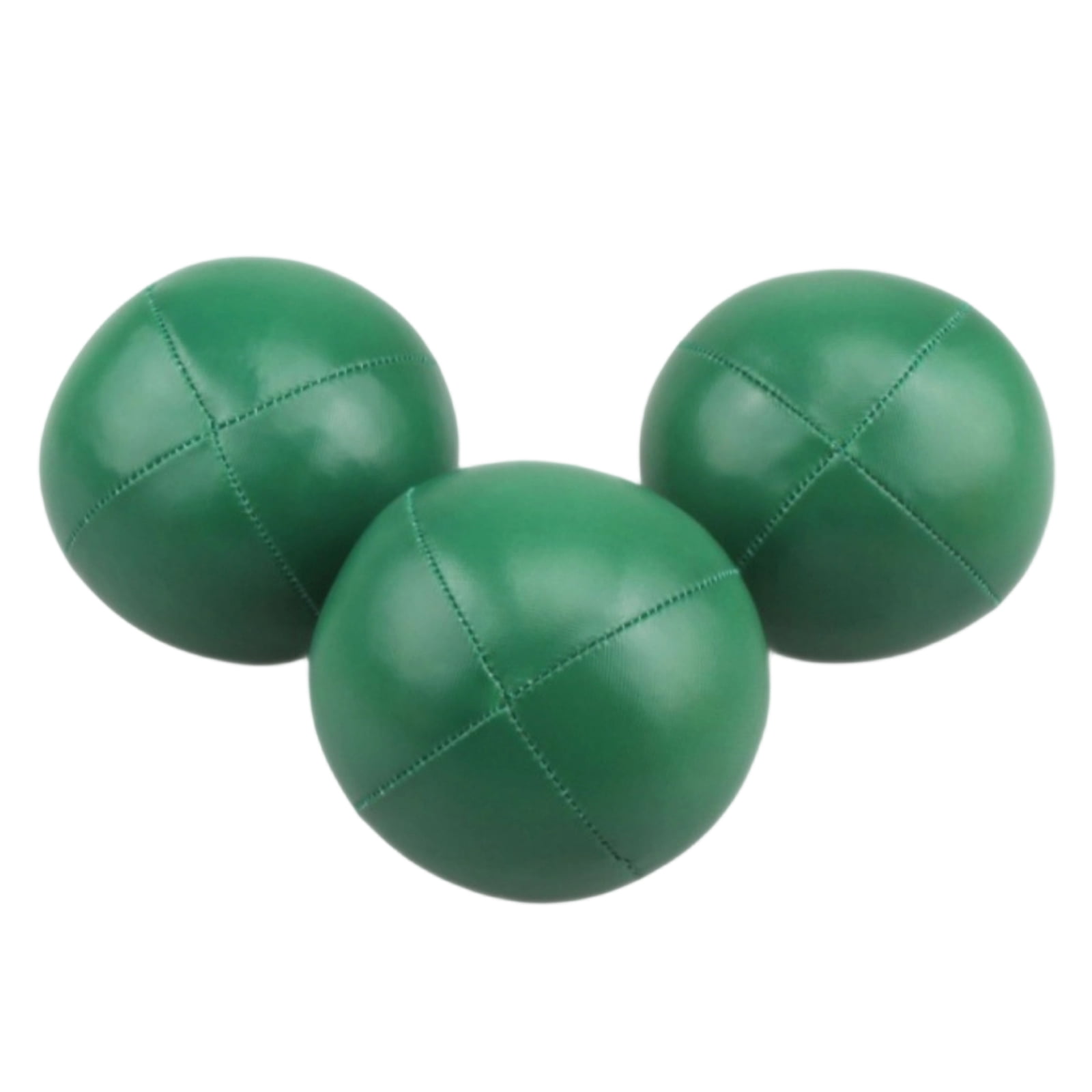 3 Pack PU Leather Juggling Ball Set for Outdoor Coordination Training ...