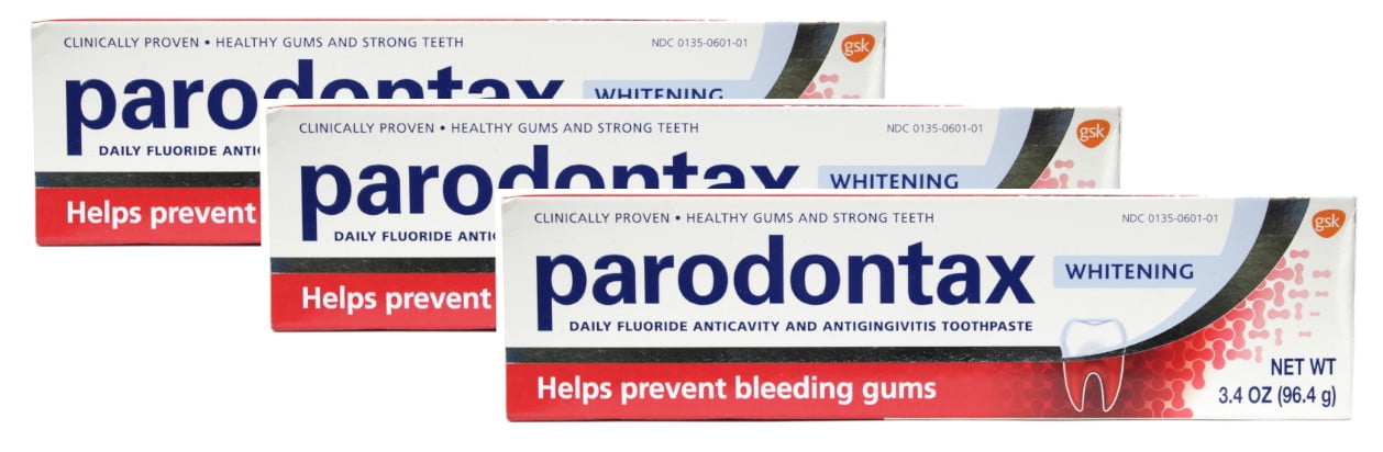 3 Pack - Parodontax Daily Fluoride Anticavity & Antigingivitis ...