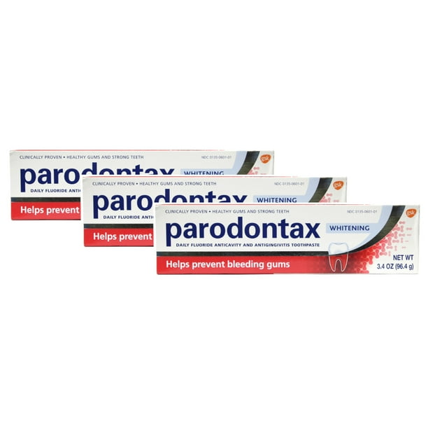 3 Pack - Parodontax Daily Fluoride Anticavity & Antigingivitis ...