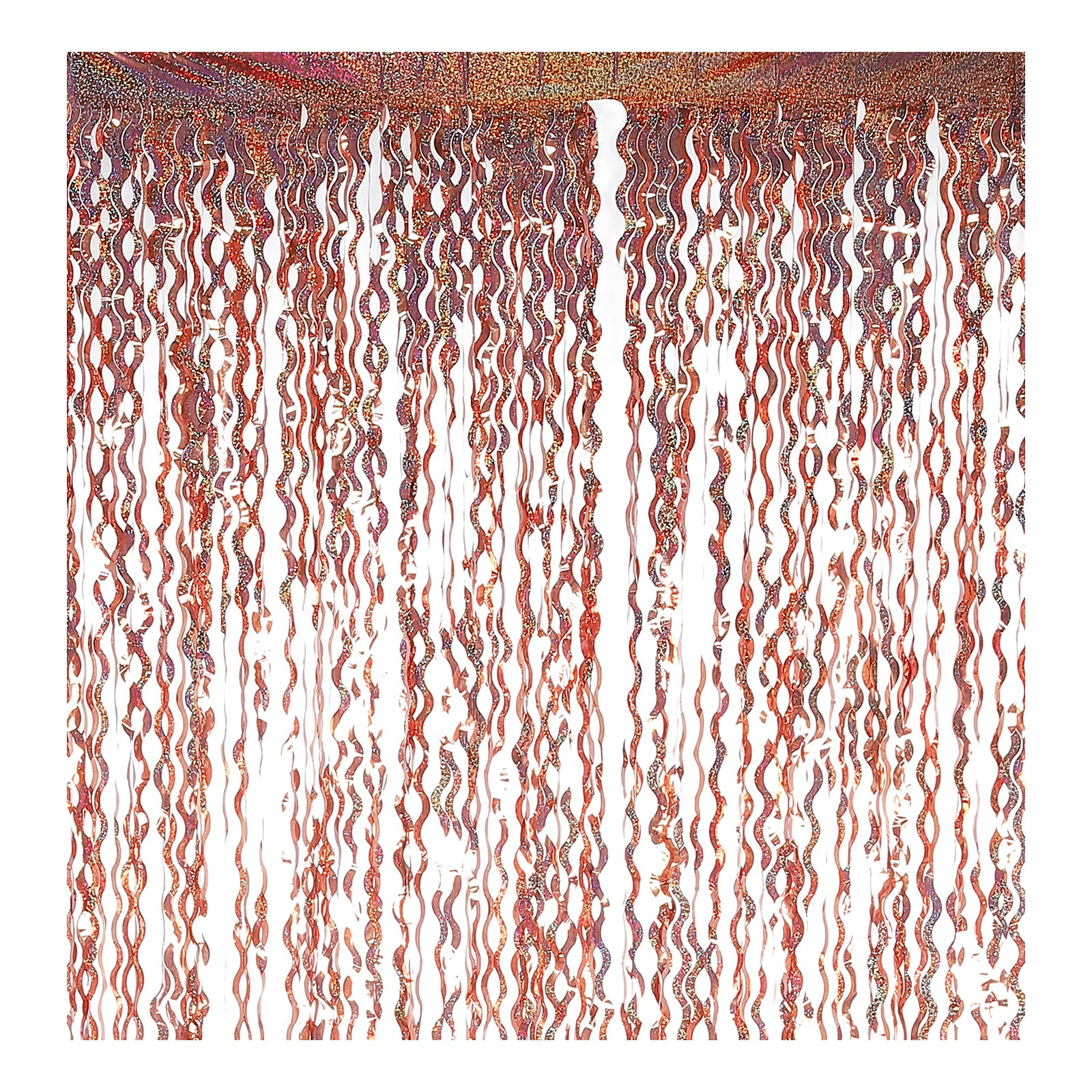 3 Pack Party Backdrop Decoration, 1mx2m Tinsel Streamer Foil Fringe ...