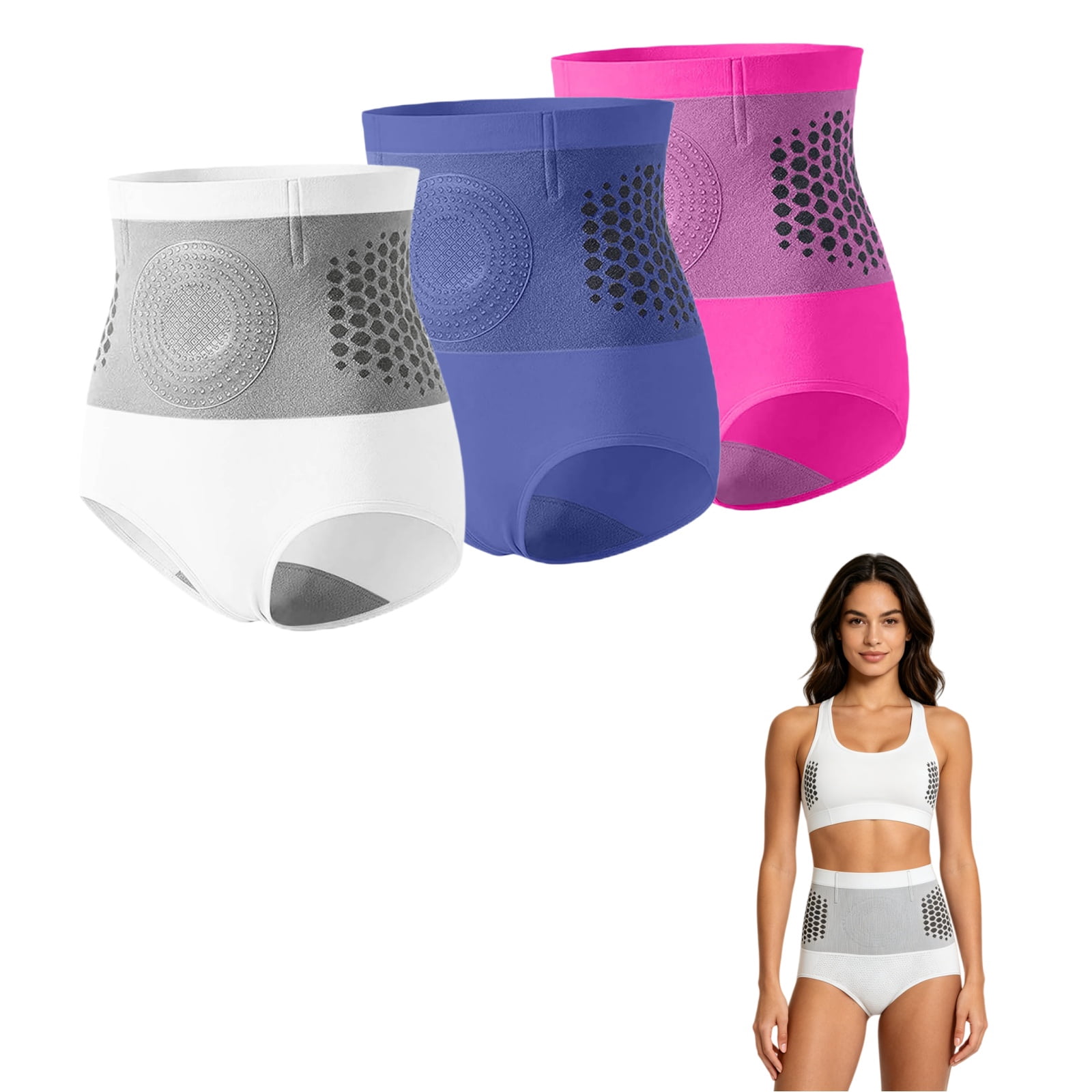 3 Pack Pauraju Lifting Shorts for Women 4-in-1 Micro-Particle Sculpting ...