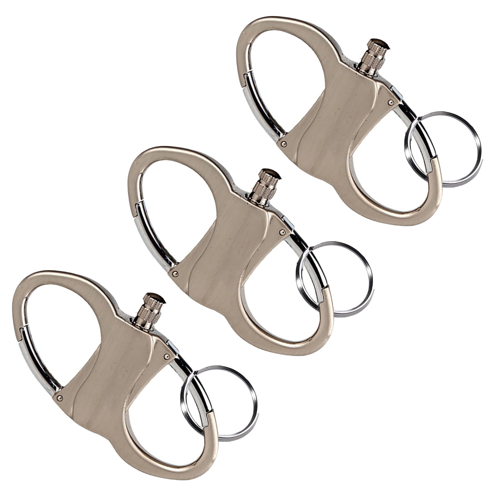 3 Pack Permanent Metal Lighter, Lighter Keychain Outdoor, Emergency ...