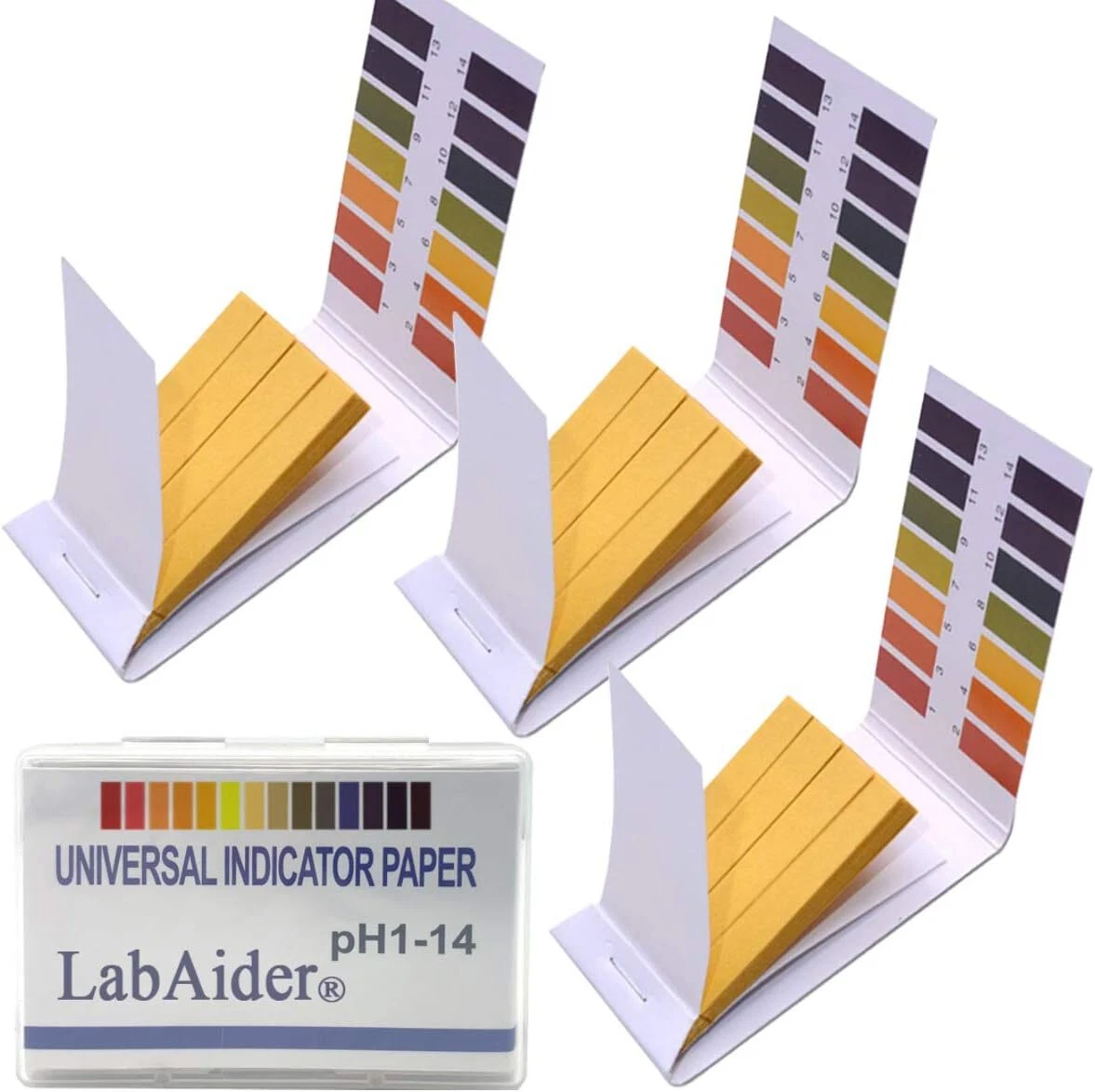 3 Pack Ph.1-14 Test Paper Extensive Test Paper Litmus Test Paper 240 ...