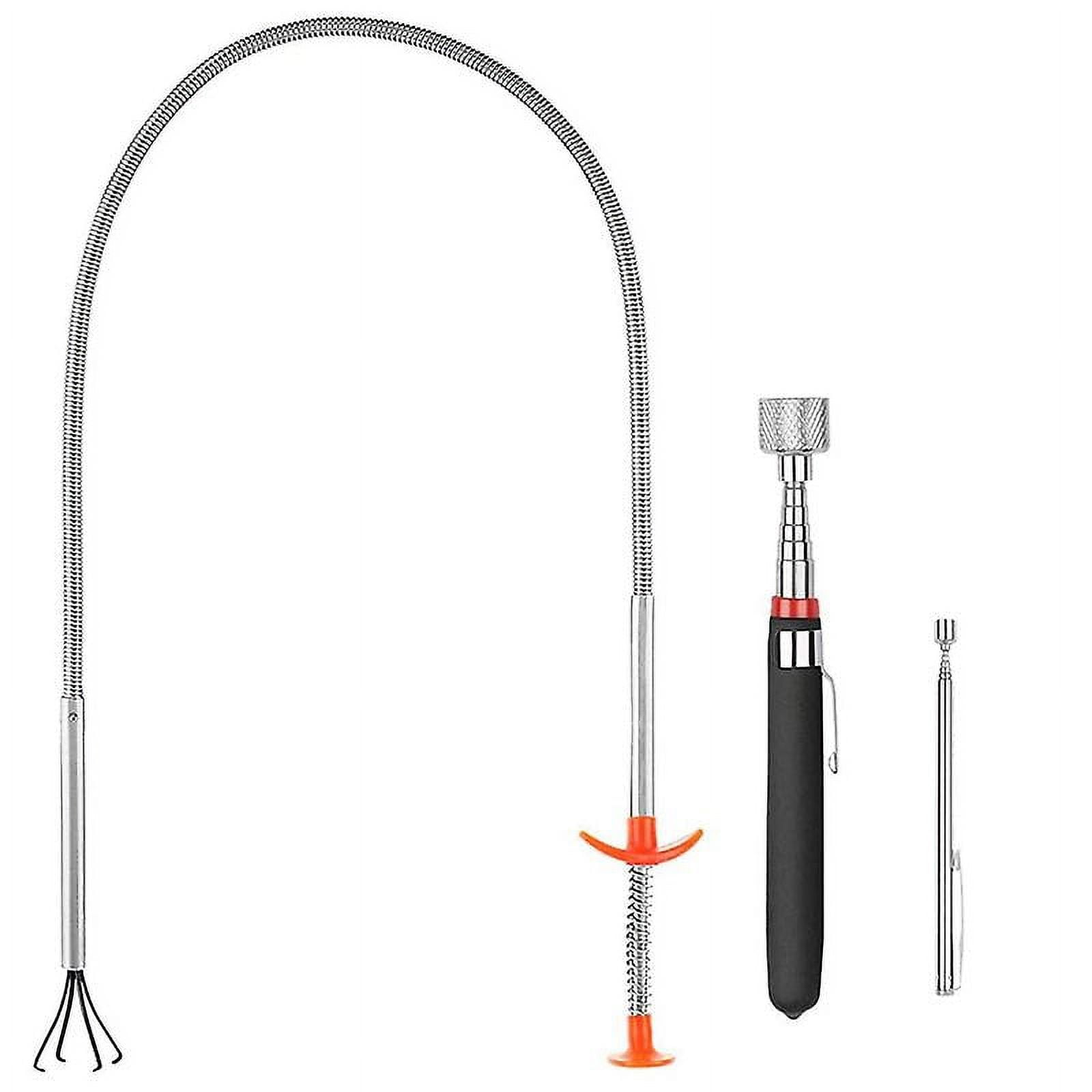 3 Pack Pick-Up Tool Set Magnetic Pick Up Tools Retrieving Telescoping ...