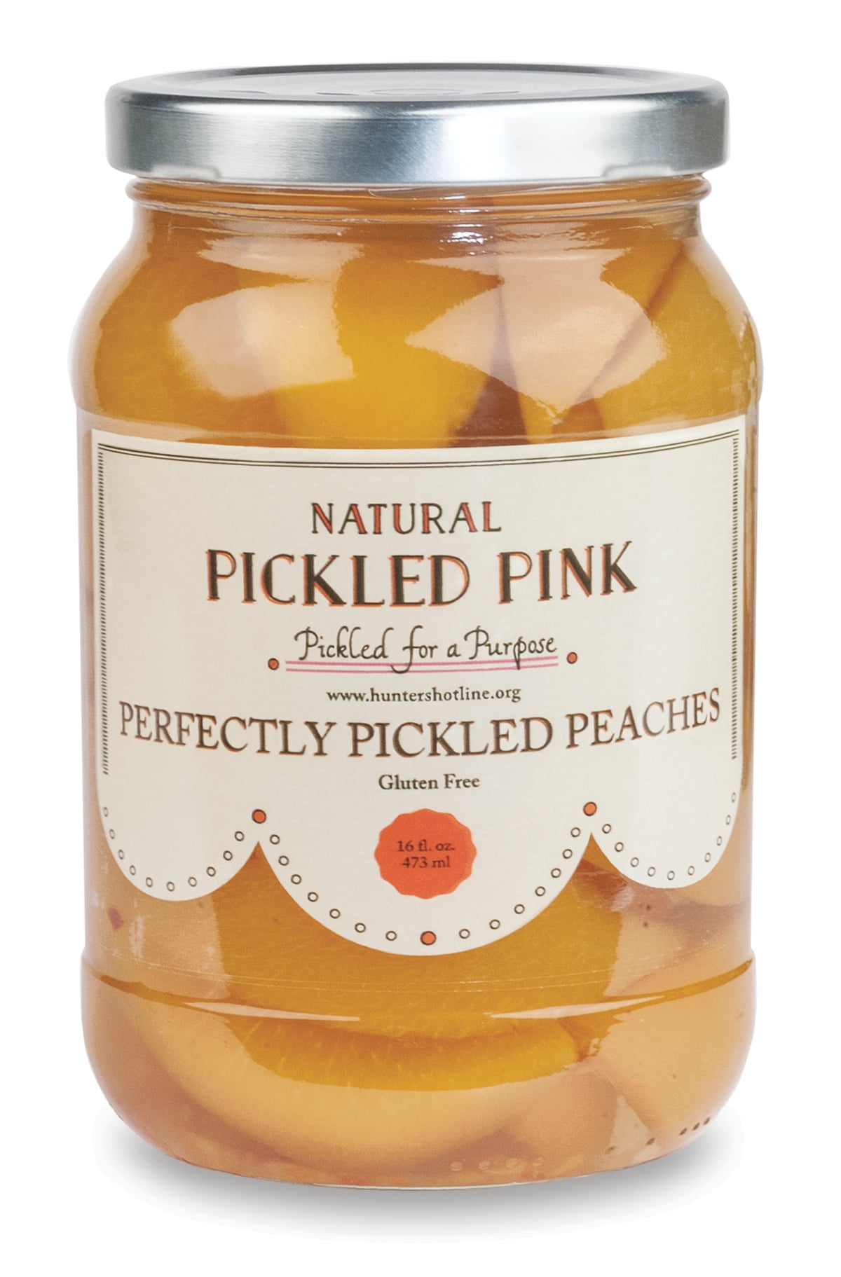 3 Pack Pickled Pink Perfectly Pickled Peaches - Walmart.com