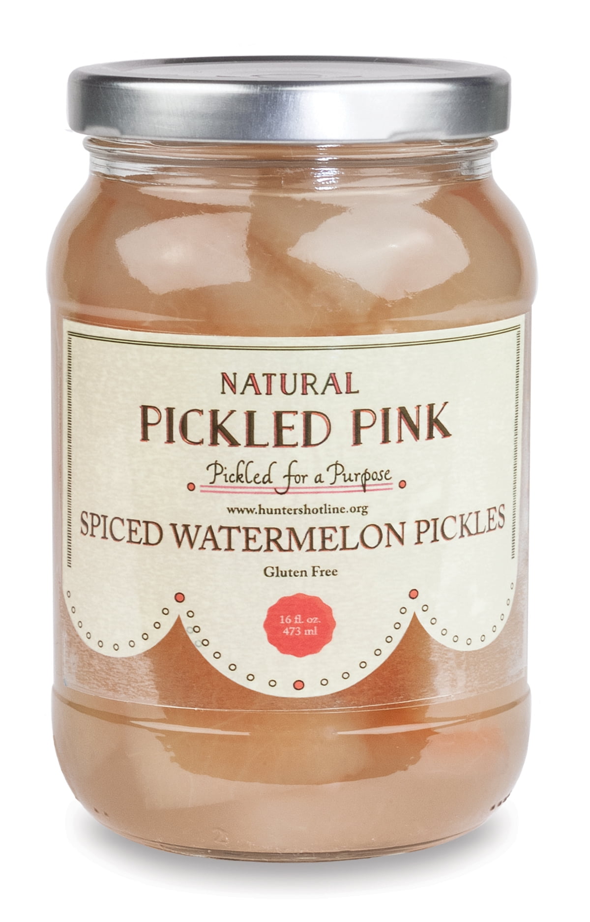 3 Pack Pickled Pink Spiced Watermelon Pickles - Walmart.com