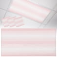 3 Pack Pink Stripes Fluorescent Light Covers for Ceiling Lights ...