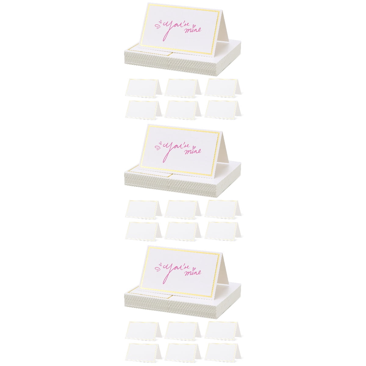 3 Pack Place Settings for Dining Table Name Cards - Walmart.com