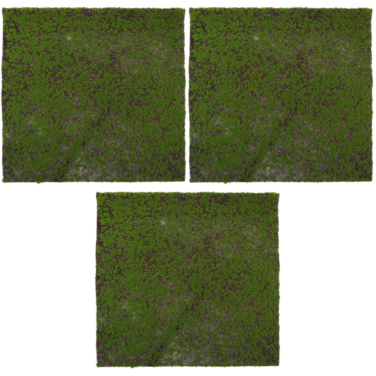 3 Pack Plant Artificial Moss Turf Texture Moss Micro Scene 50.00X50 ...