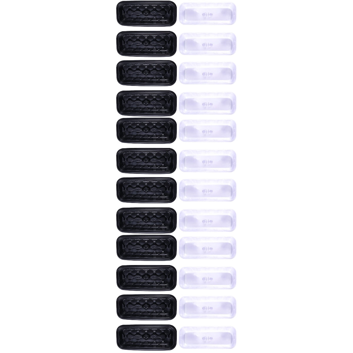 3 Pack Plants Stackable Trays Seedling Tray Mother 11.5X27CM - Walmart.com