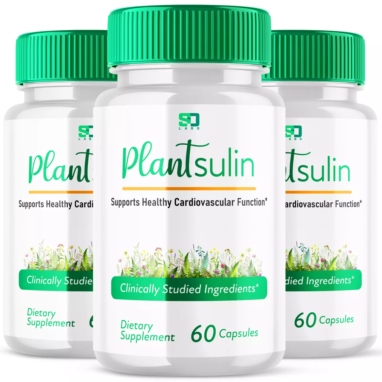 3_Pack_Plantsulin_Supports_Healthy_Cardiovascular_Function_Pill_180 ...