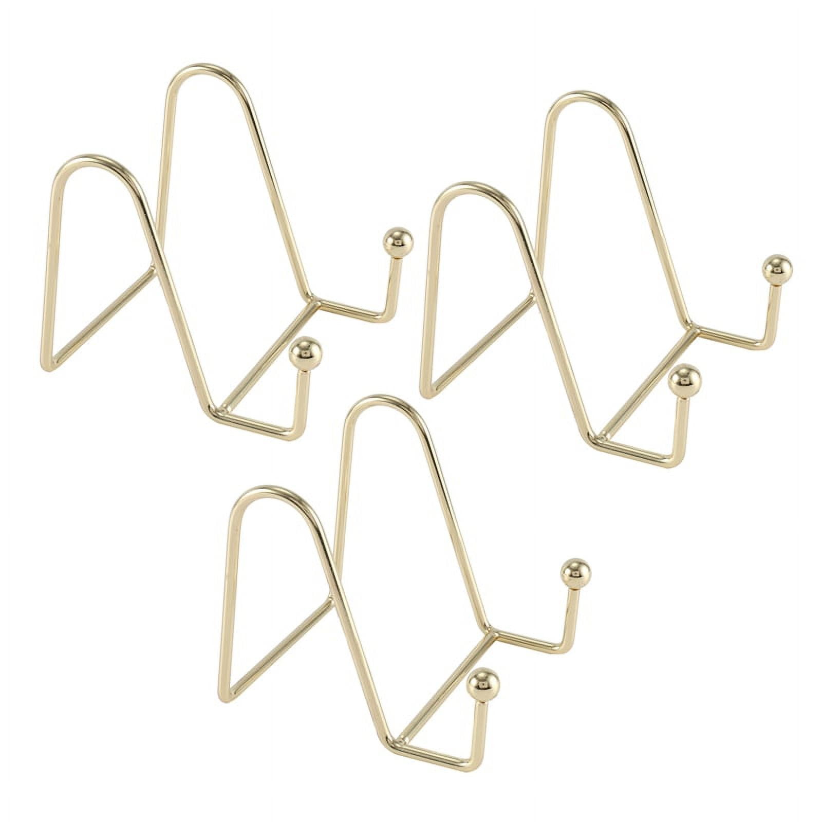 3 Pack Plate Stand for Display Gold Iron Easel Plate Holder Display ...
