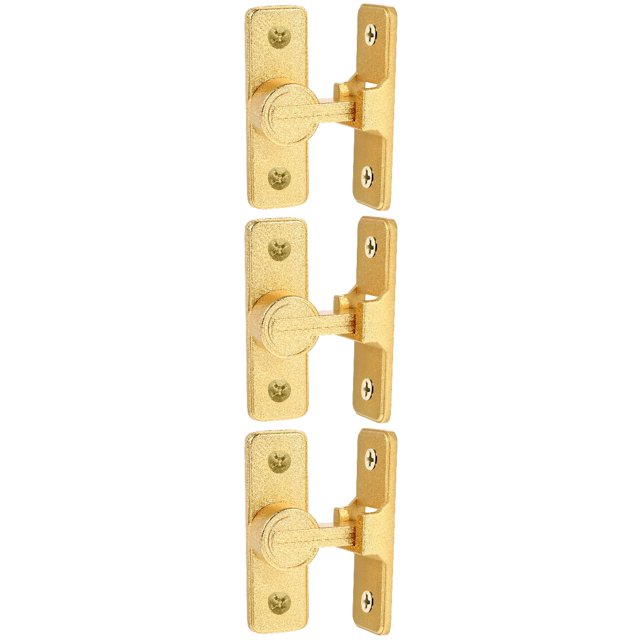 3 Pack Plug 90 Degree Barn Gate Latch Right Angle Door Bolts Through ...