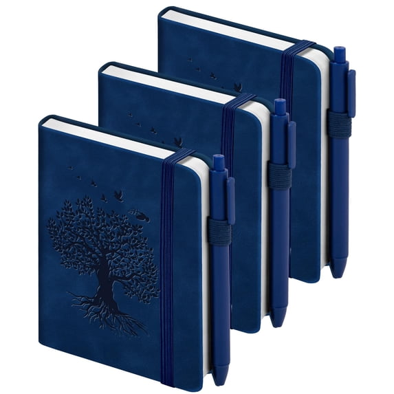 3 Pack Pocket Journaling Notebooks, A6 Small Notebook For Note Taking ...