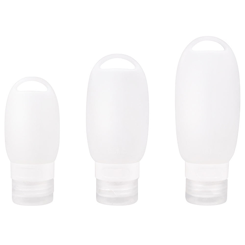 3-Pack Portable Containers for Toiletries, Airline-Approved Unleakable ...