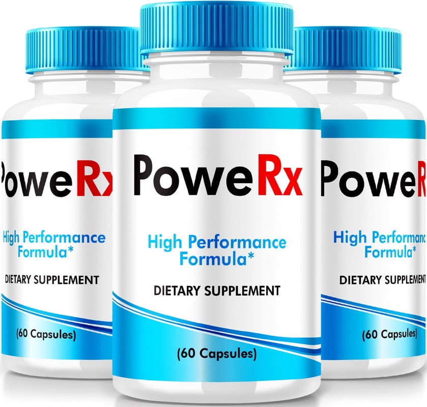 (3 Pack) PoweRx Capsules, Dietary Supplement for Overall Health ...