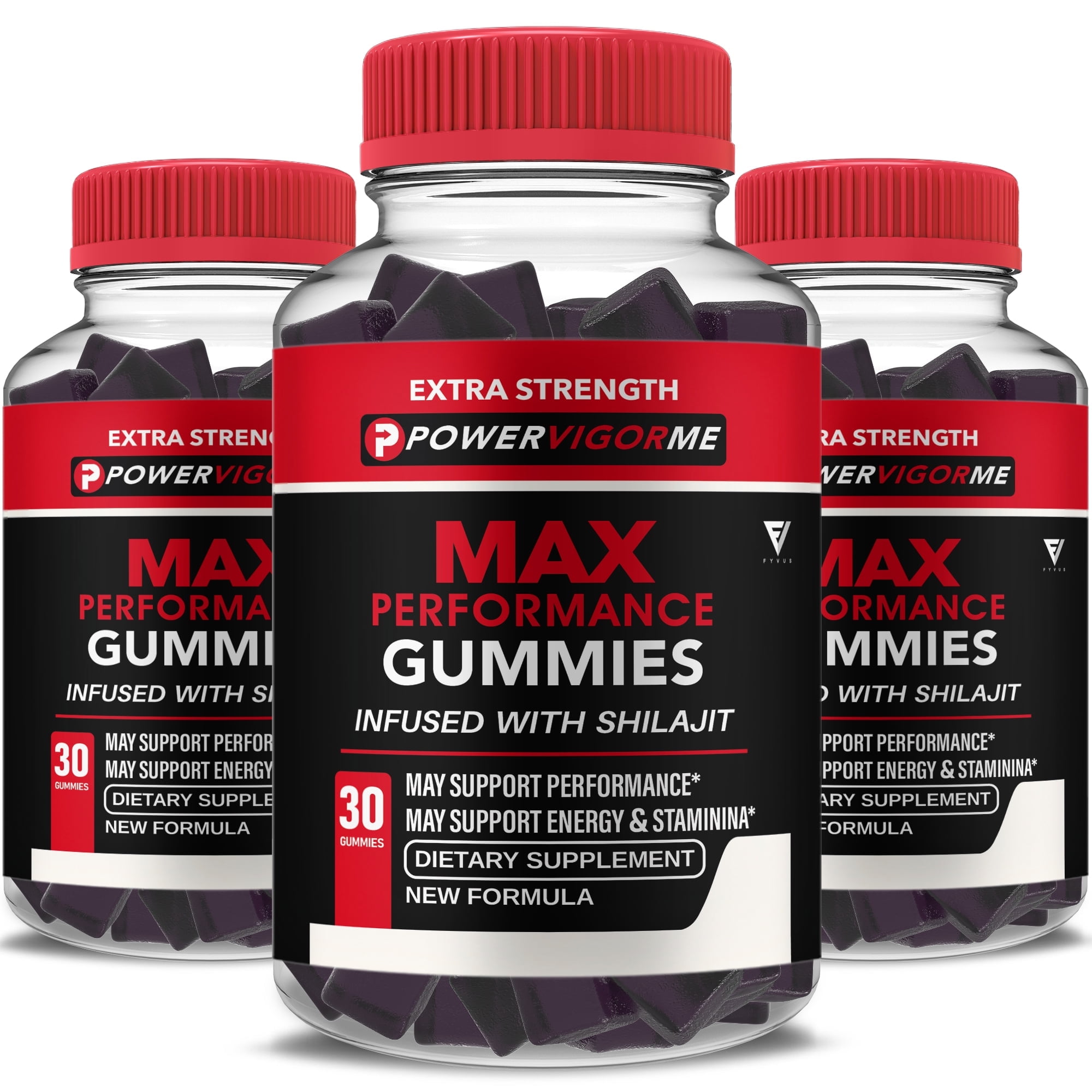 (3 Pack) Power Vigor Me Gummies PowerVigor Me Performance Gummy (3 ...