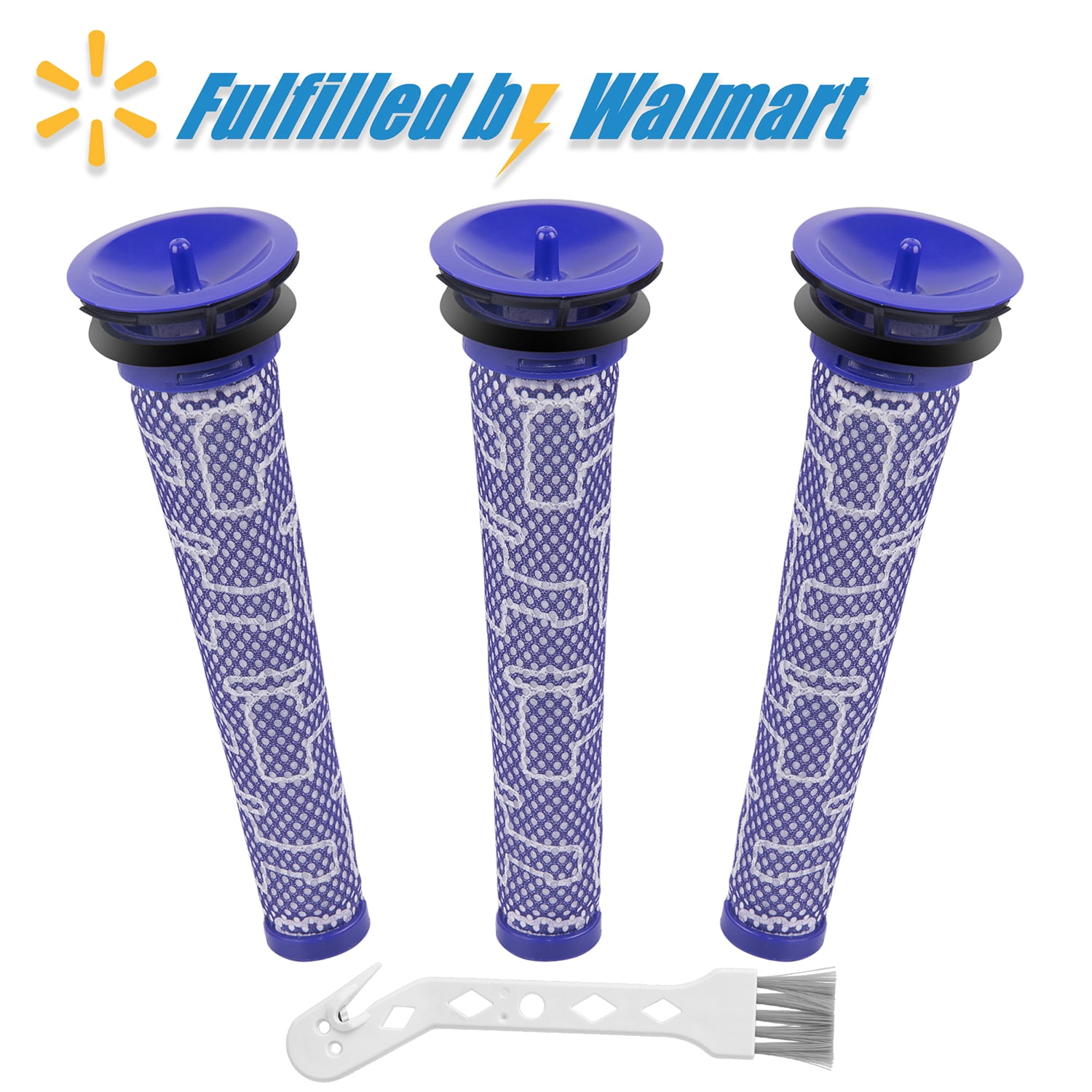 3 Pack Pre Filters for Dyson DC58, DC59, V6, V7, V8 Vacuum ...