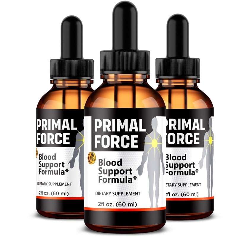 (3 Pack) Primal Force Drops, Official PrimalForce To Maintain Healthy ...