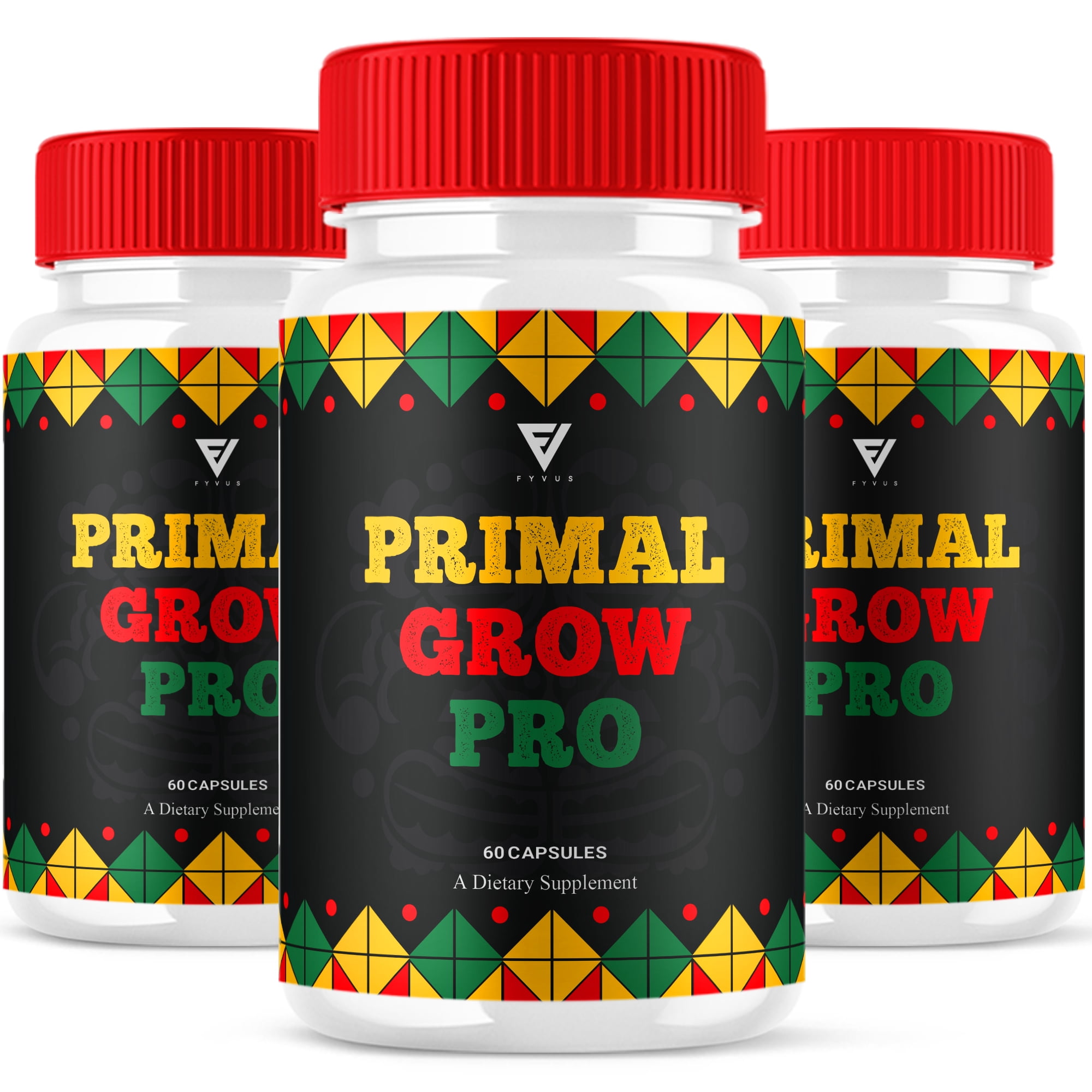 (3 Pack) Primal Grow Pro Capsules PrimalGrow Pro Max Performance (180 ...