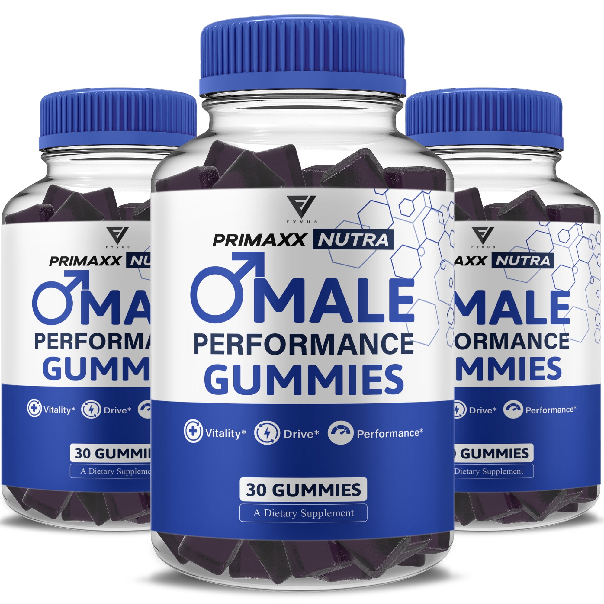 (3 Pack) Primaxx Nutra Gummies, PrimaxxNutra Maximum Performance Gummy ...