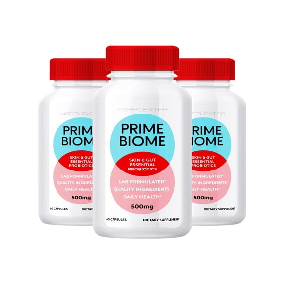 (3 Pack) Prime Biome - Prime Biome Essential Capsules - Walmart.com