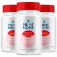 (3 Pack) Prime Biome Probiotic Supplement PrimeBiome Capsules ...