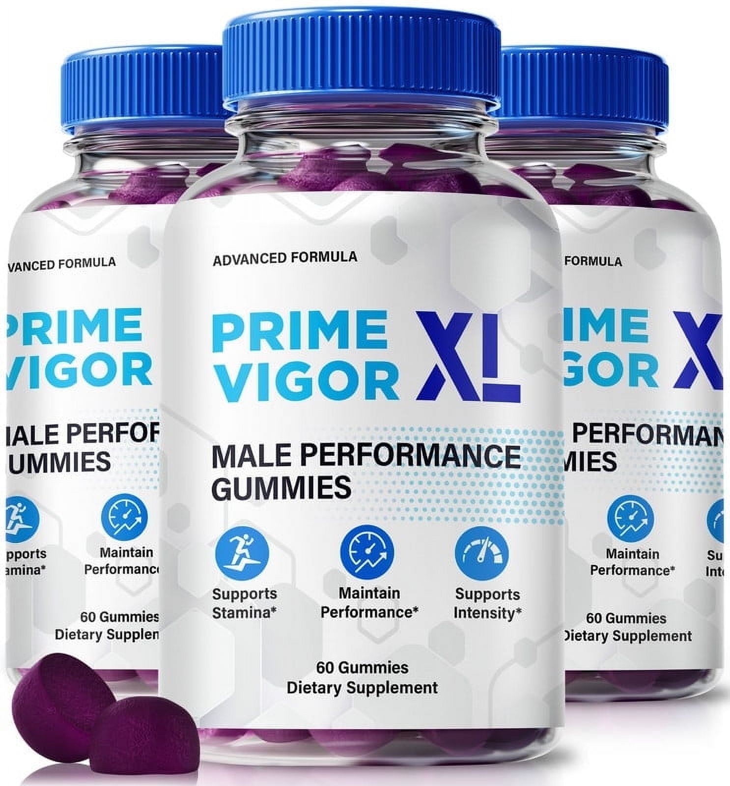 (3 Pack) Prime Vigor XL Gummies – Official Prime VigorXL ME All-Natural ...