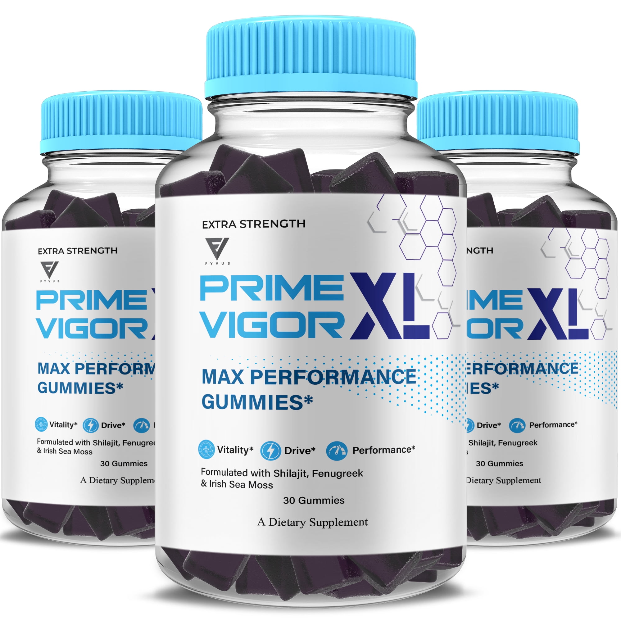 (3 Pack) Prime Vigor XL Gummies Prime XL Vigor Performance Gummy (3 ...