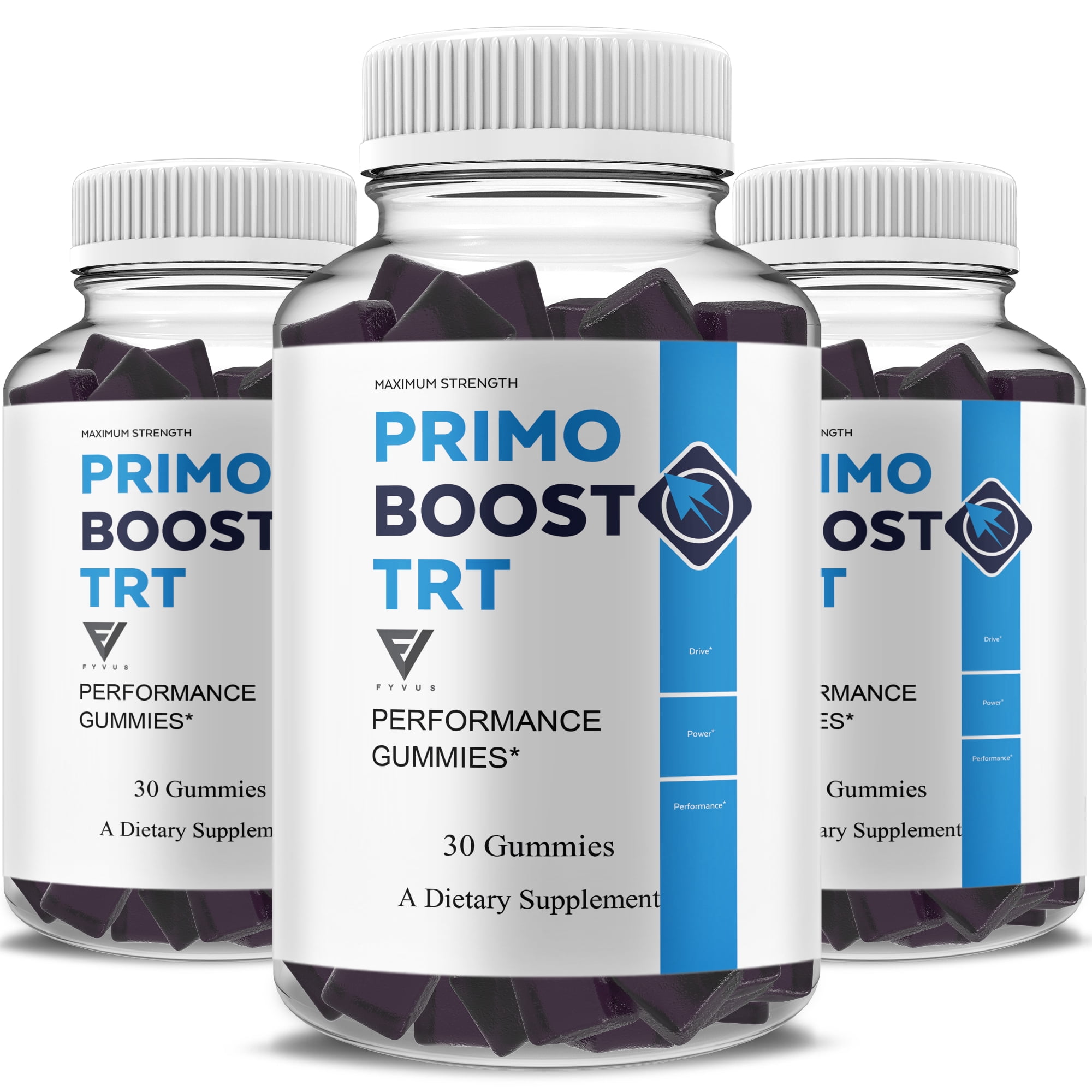 (3 Pack) Primo Boost TRT Gummies, PrimoBoostTRT Advanced Performance ...