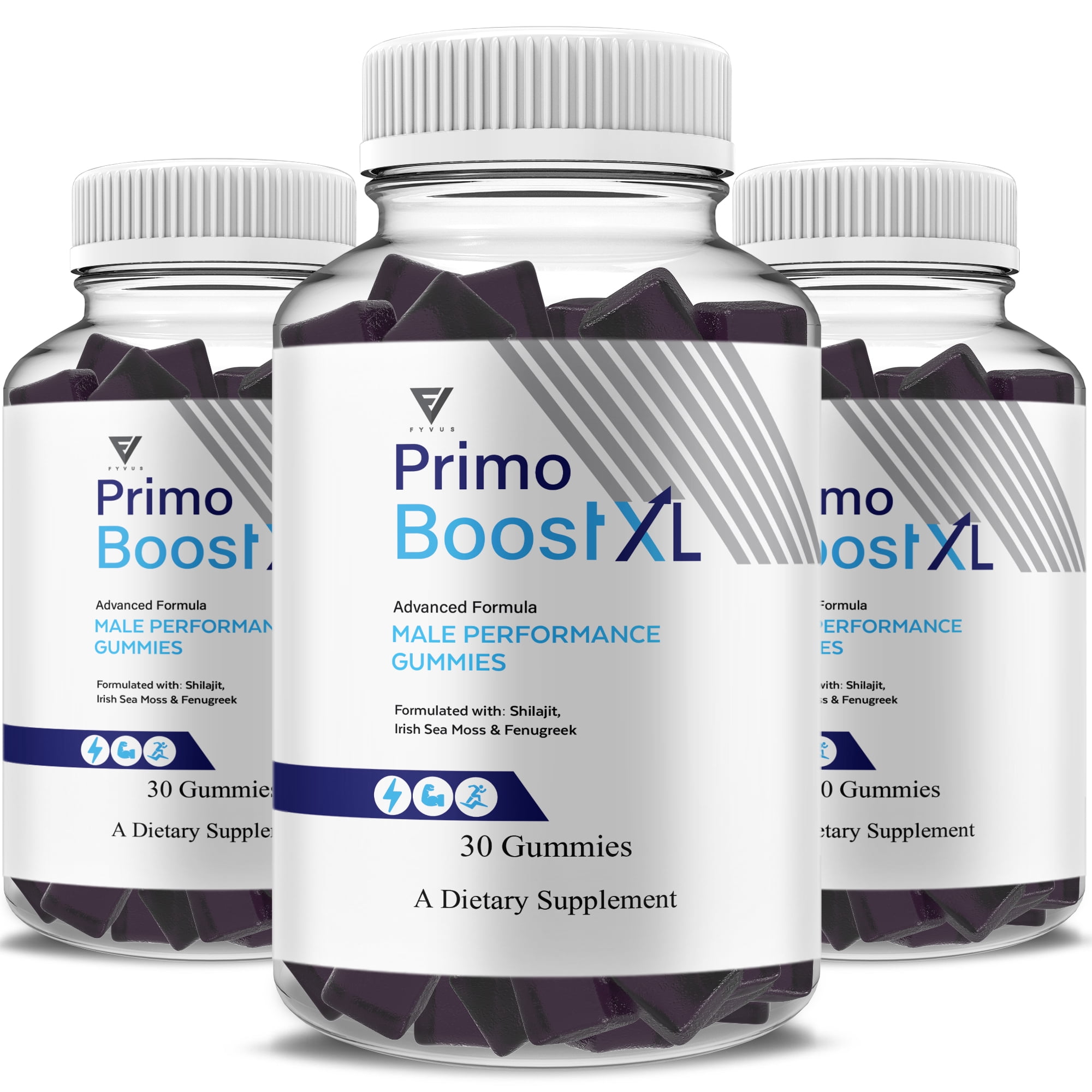 (3 Pack) Primo Boost XL Gummies, Primo Boost XL Advanced Overall Health ...