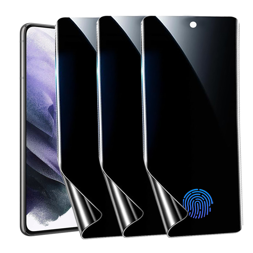 [3 Pack] Privacy Screen Protector for Samsung Galaxy S21 5G,Supports ...