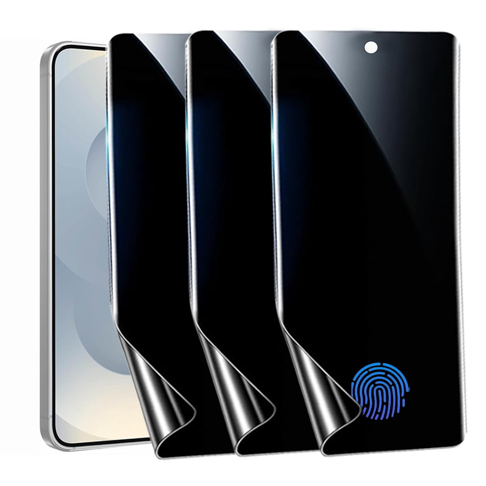 [3 Pack] Privacy Screen Protector for Samsung Galaxy S25 5G,Supports ...