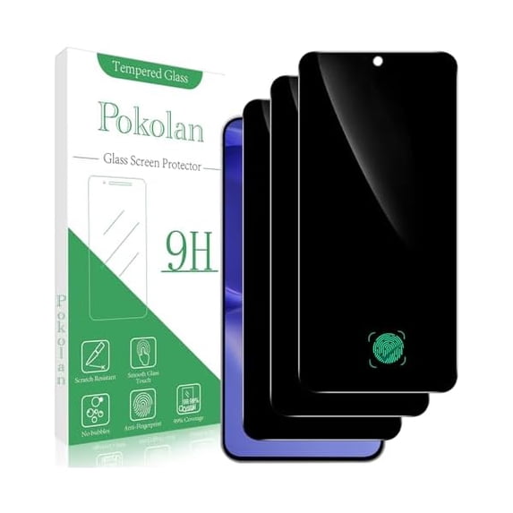 [3 Pack Privacy Screen Protector for Samsung Galaxy S25 FE, Anti Spy ...