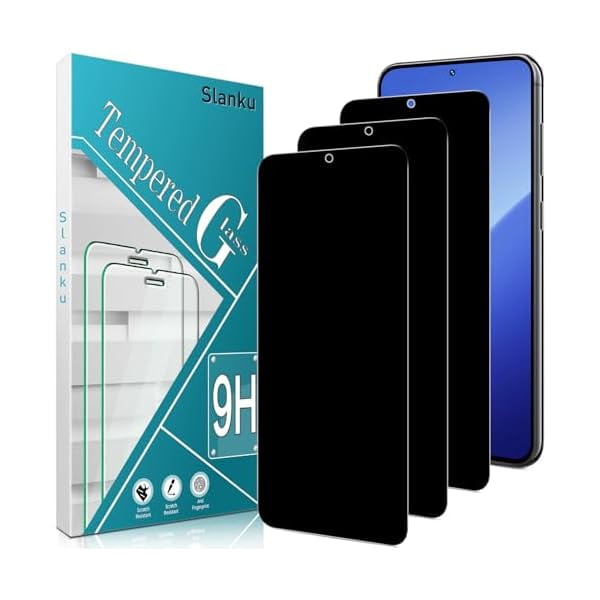 [3 Pack Privacy Screen Protector for Samsung Galaxy S25 Tempered Glass ...