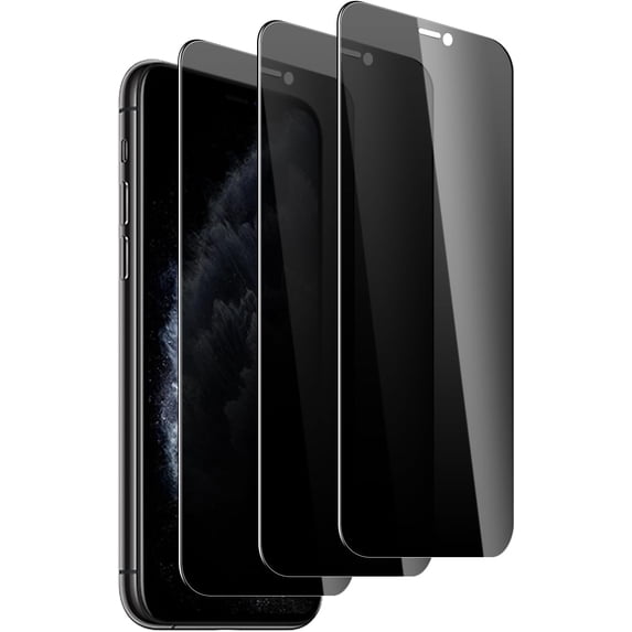 3 Pack Privacy Screen Protector for iPhone 11 Pro/iPhone Xs/iPhone X ...