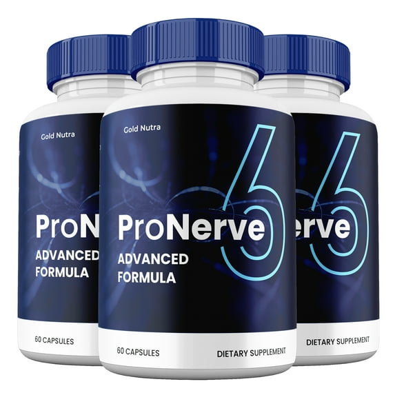 (3 Pack) ProNerve 6 Capsules, Pro Nerve 6 Supplement for Nerve Health ...