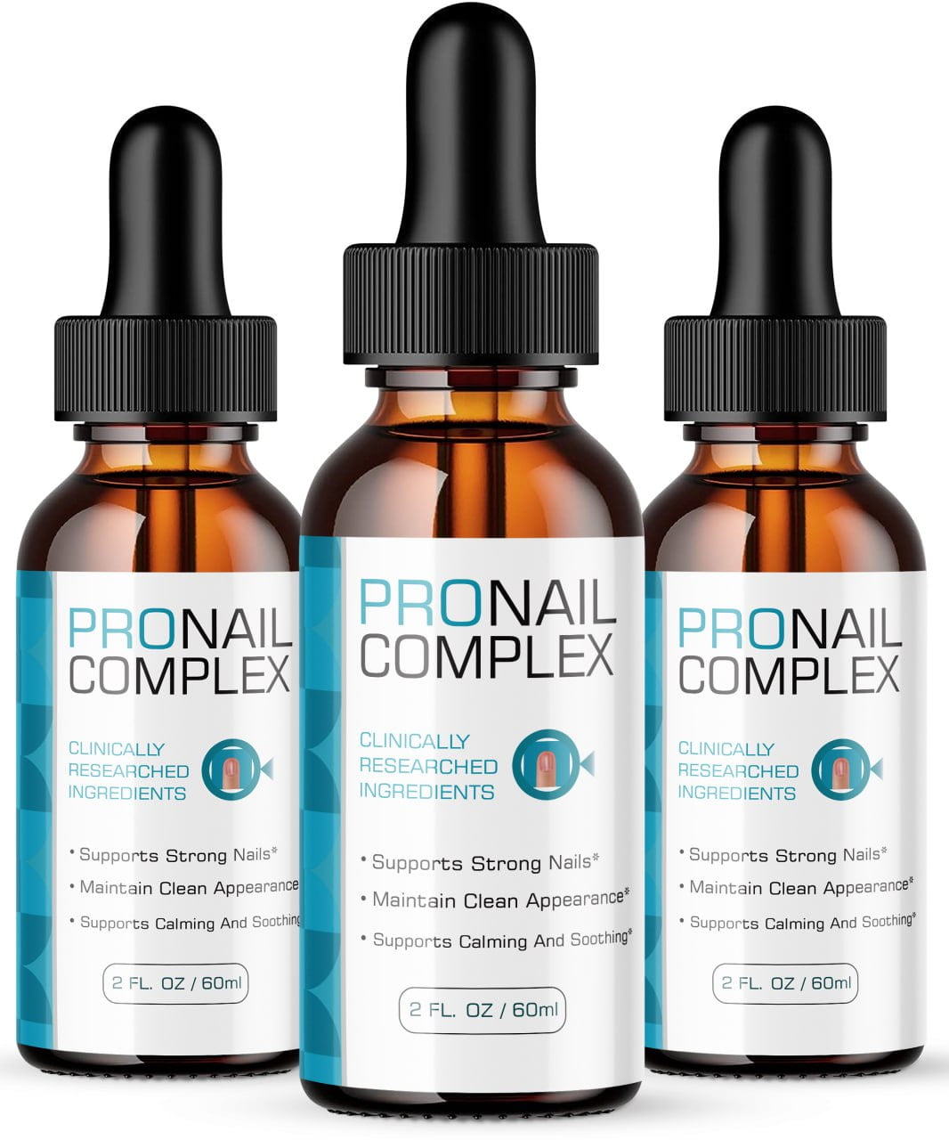 (3 Pack) Pronail Complex - Pro Nail Complex Drops - Advanced Formula to ...