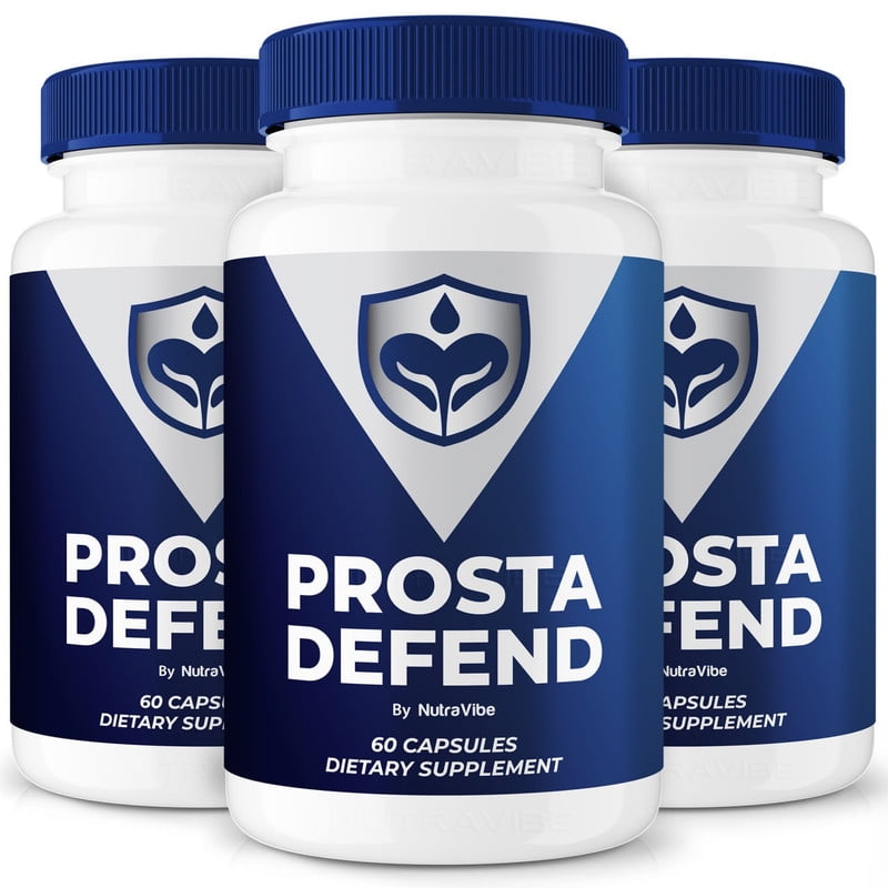 (3 Pack) Prosta Defend Capsules - Official Prosta Defend Pills For ...