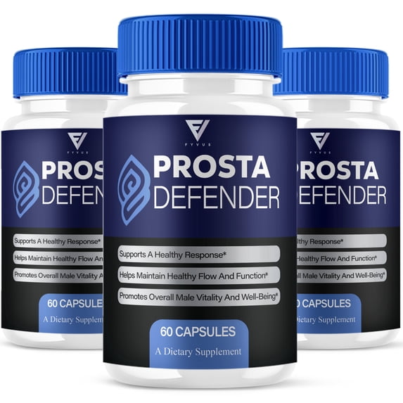 (3 Pack) Prosta Defender Premium Prostate Support Supplement Pills (180 ...