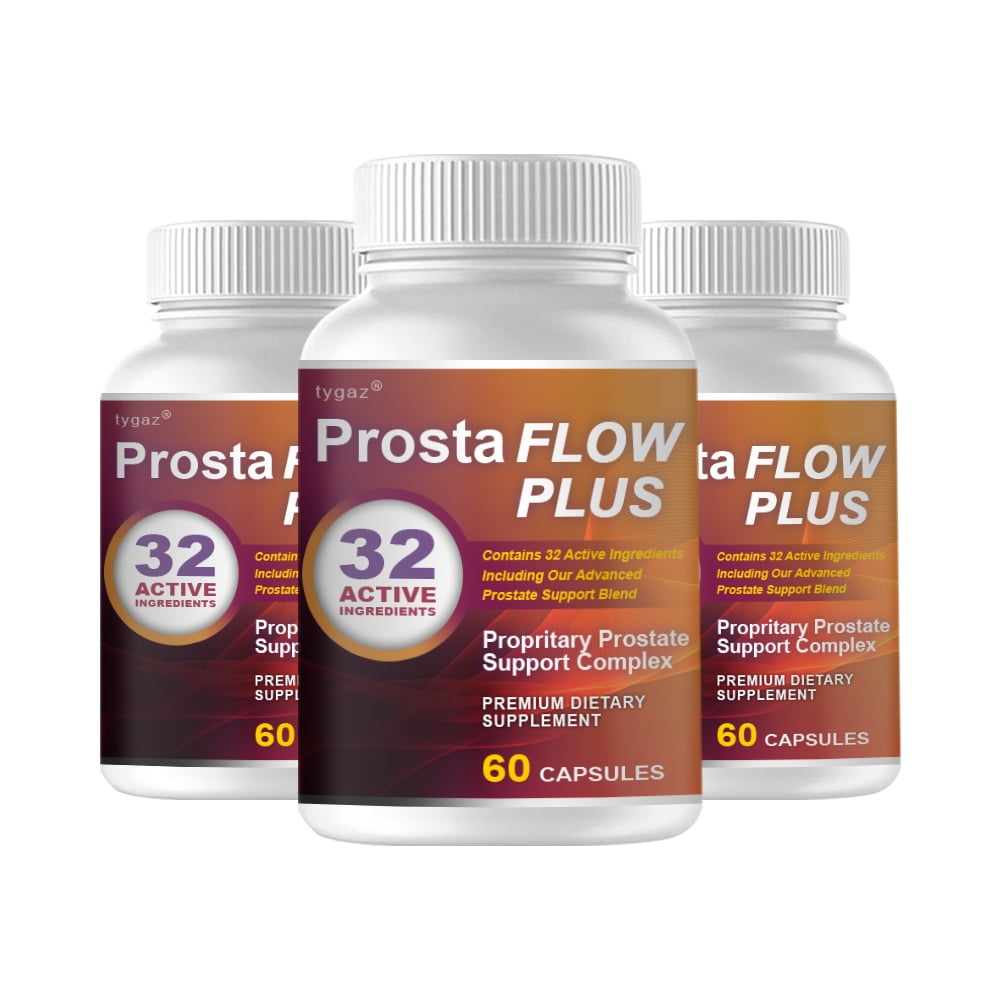 (3 Pack) ProstaFlow Plus - Prosta Flow Plus Proprietary Support Complex ...