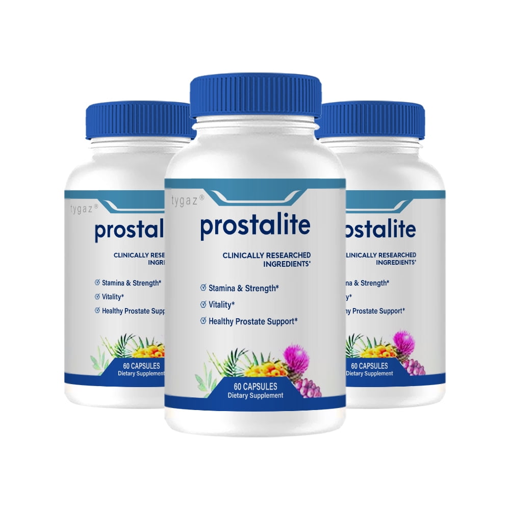 (3 Pack) Prostalite - Prostalite Capsules - Walmart.com