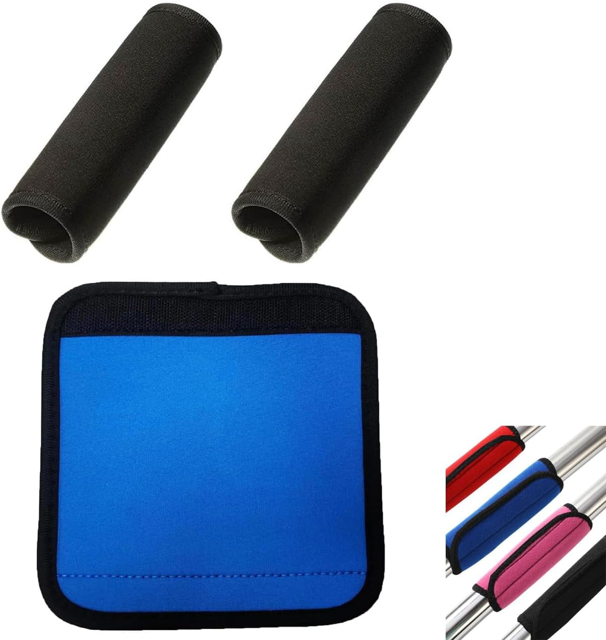 3 Pack Pull Up Bar Grips Dumbbell Grips Barbell Handle Grips Gymnastic ...