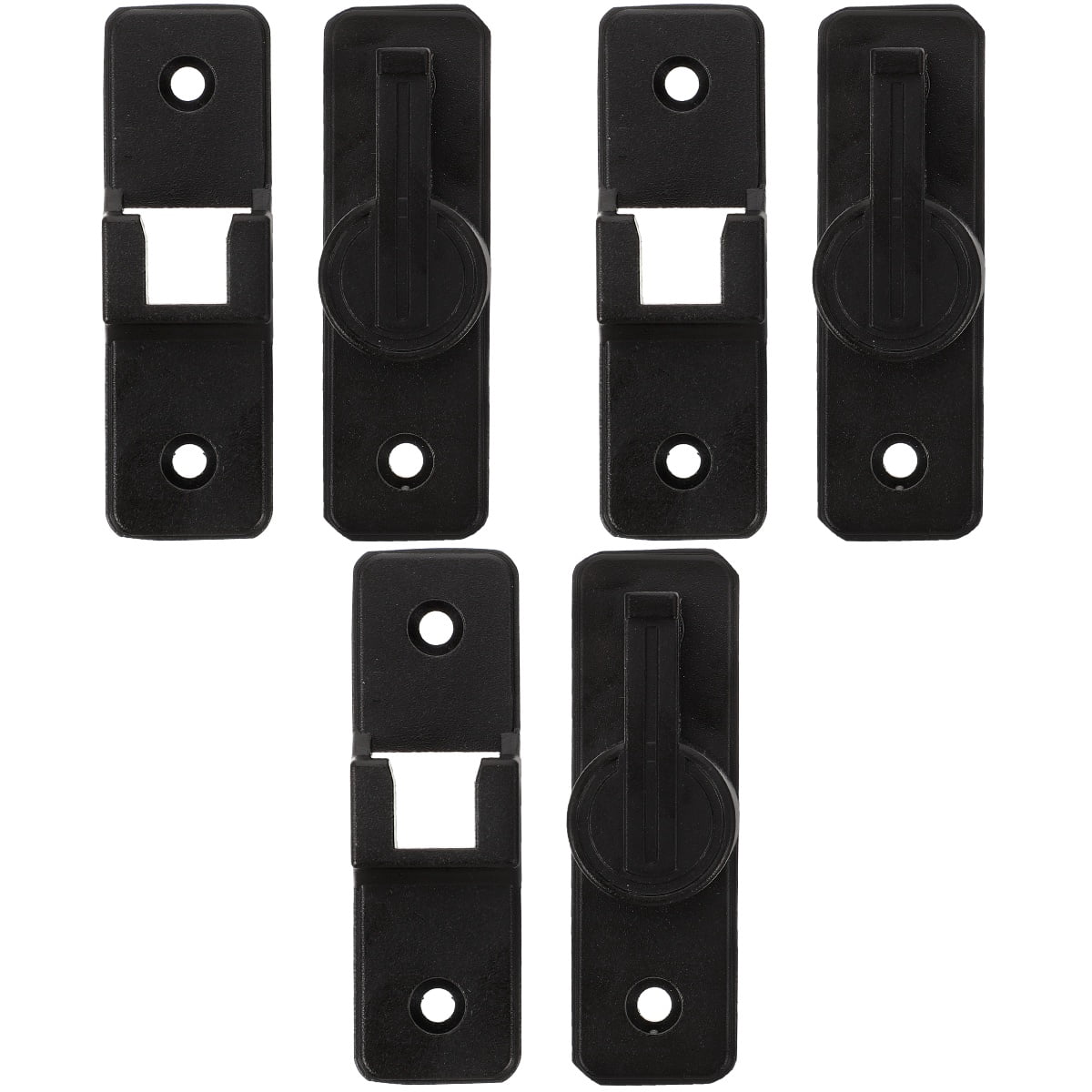 3 Pack Punch-free Door Buckle Door Locks Door Gate Lock Hasp Door ...