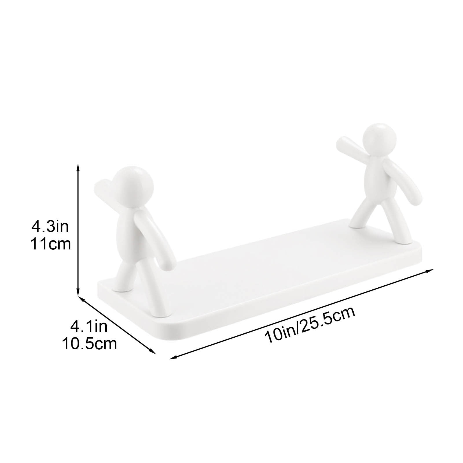 3 Pack Punching-Free Villain Storage Rack Kitchen Toilet Receive Shelf ...