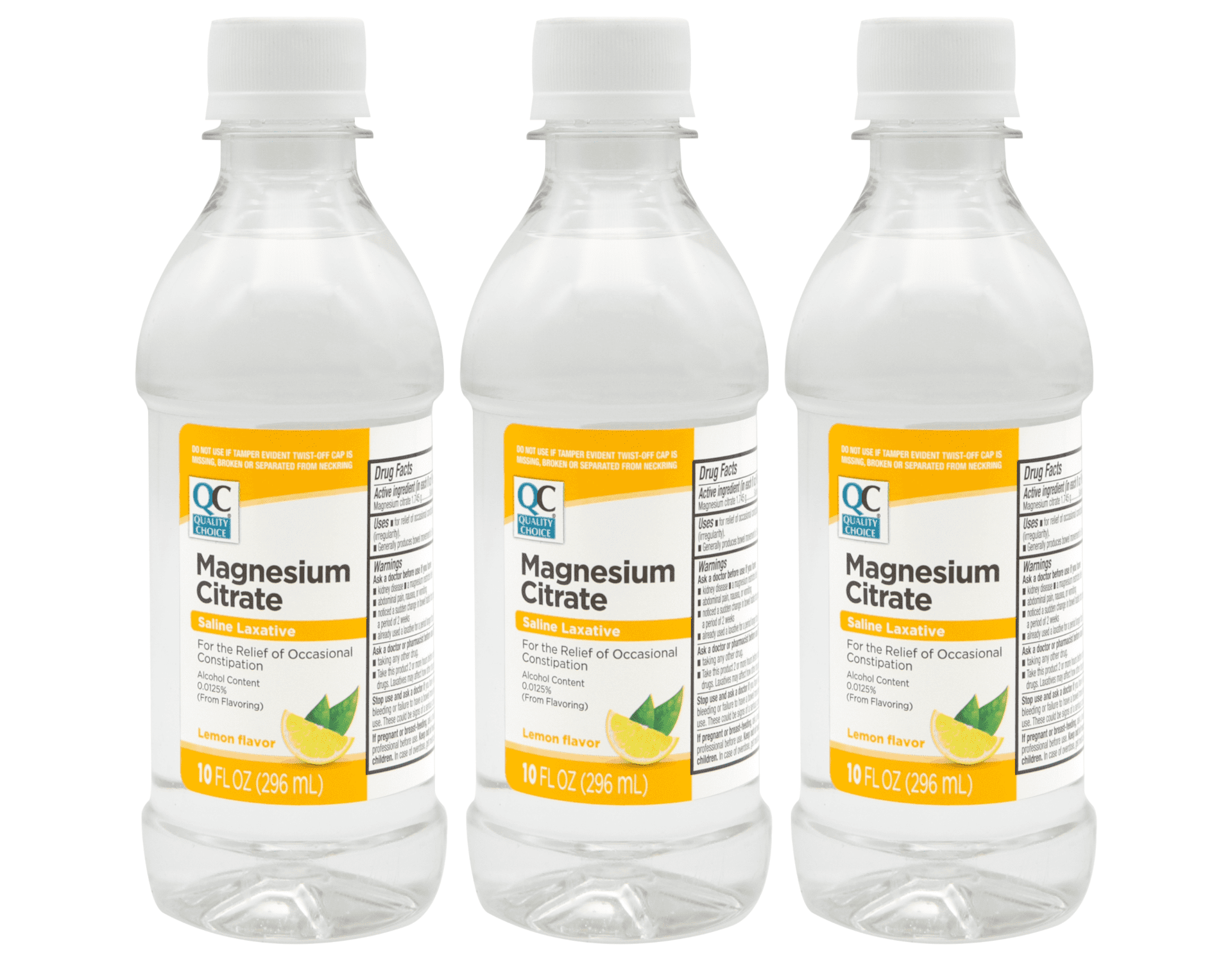 3 Pack Quality Choice Magnesium Citrate Liquid Laxative - Constipation ...