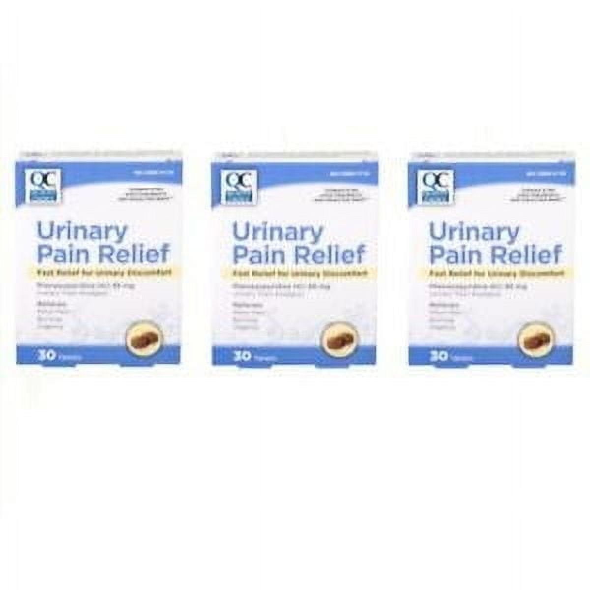Quality Choice Urinary Pain Relief Medicine, 3 Pack - 30 Tablets Each ...