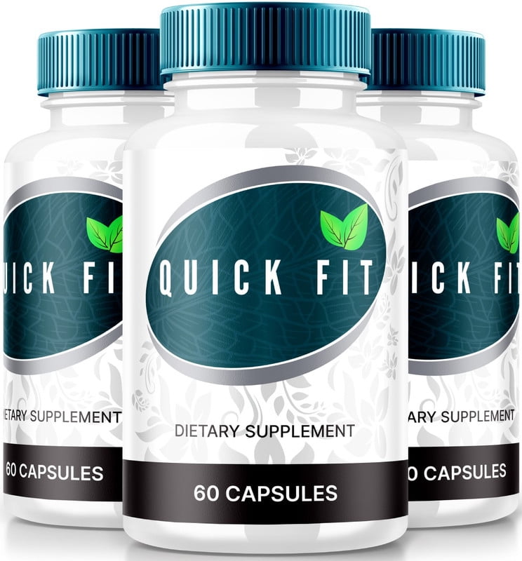 (3 Pack) Quick Fit Capsules, Official QuickFit Keto Formula, All ...